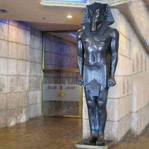 Ancient Egyptian Guard Standing Figure Statue - salestatue