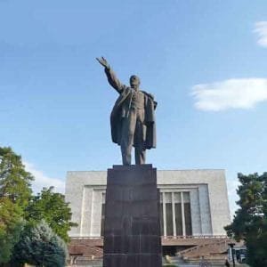 Bronze Lenin Statue Custom Outdoor Famous Large Sculpture