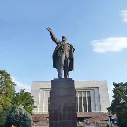 Bronze Lenin Statue Custom Outdoor Famous Large Sculpture