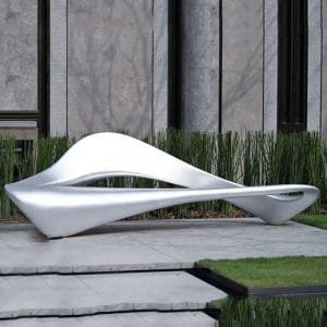 Stainless Steel Abstract Art Chair Sculpture - salestatue