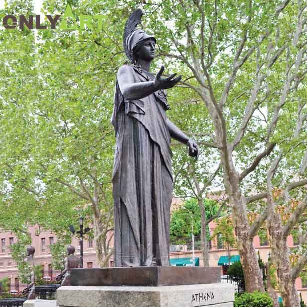 Bronze Brass Life Size Athena Sculpture - salestatue