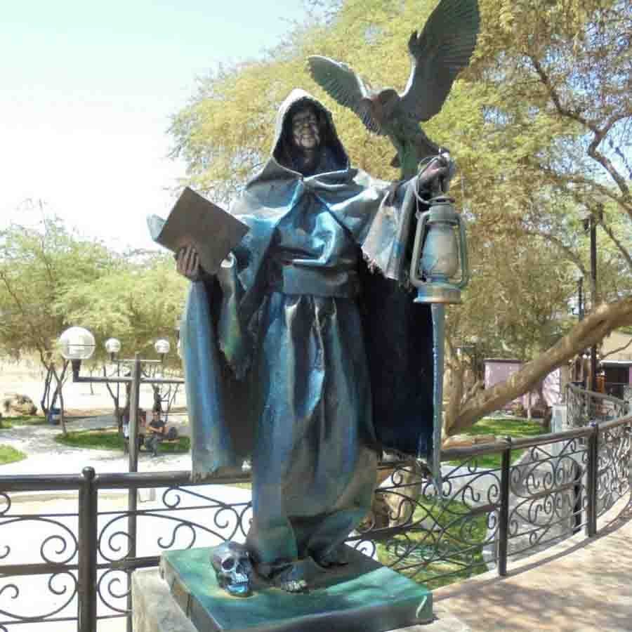 Custom Outdoor Bronze Witchcraft Statue - salestatue