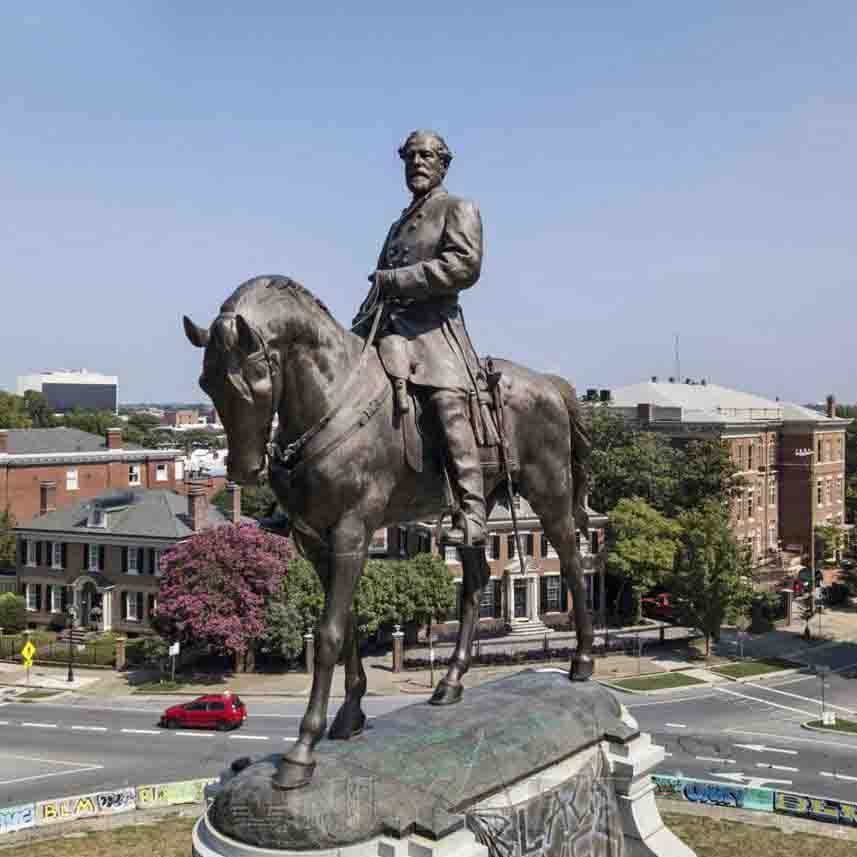 Custom Public Art Robert E Lee Statue Bronze Sculpture - salestatue