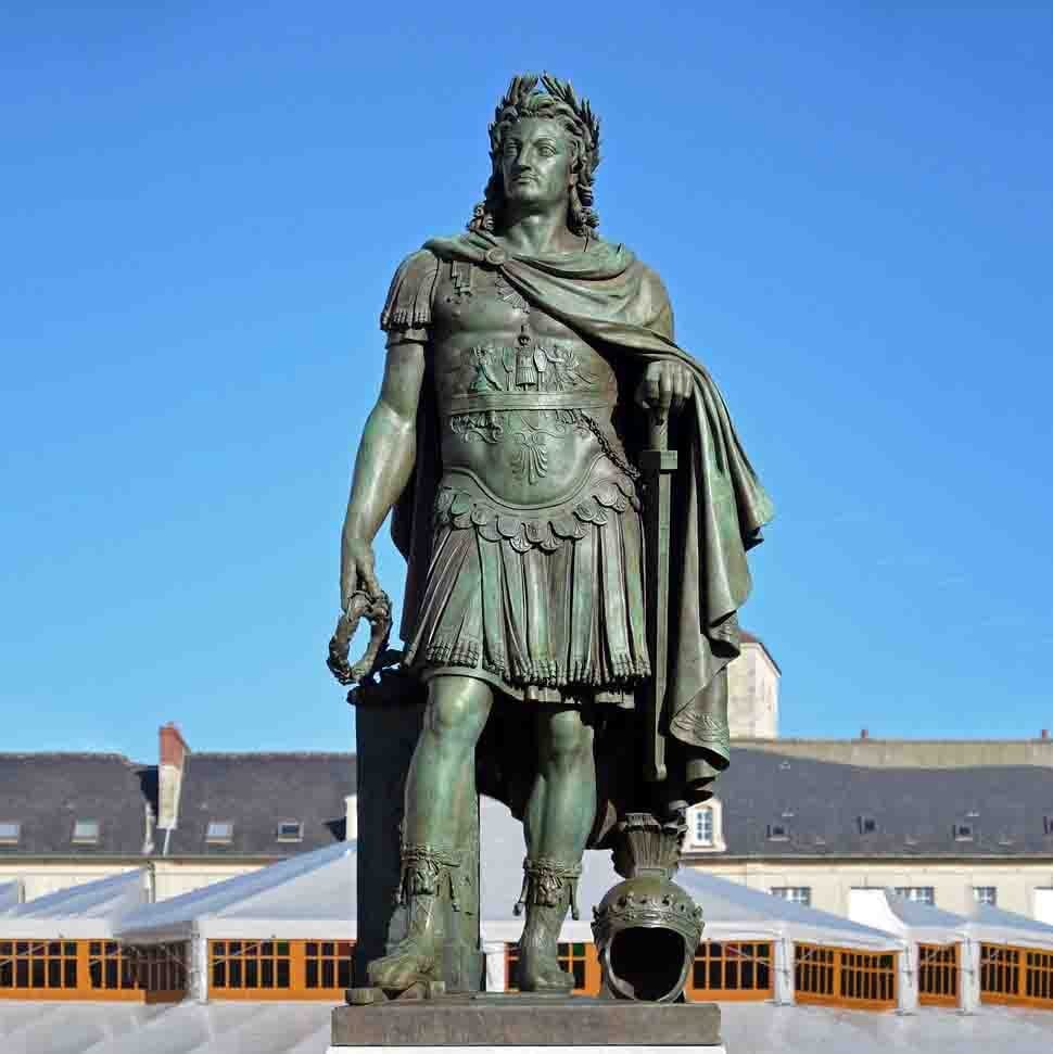 Onlyart Custom Bronze Large Louis XIV Sculpture - salestatue