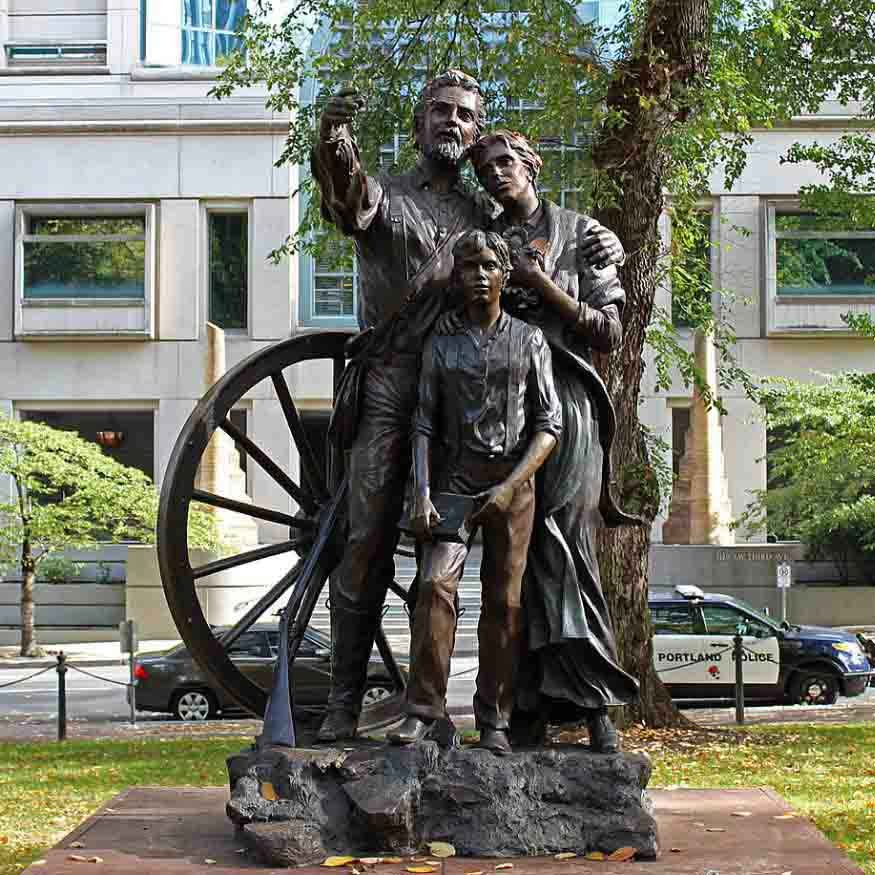 Pioneer Monuments Sculpture in the American West - salestatue