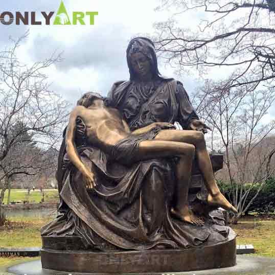 Jesus And St Mary Custom Life Size Statues - salestatue