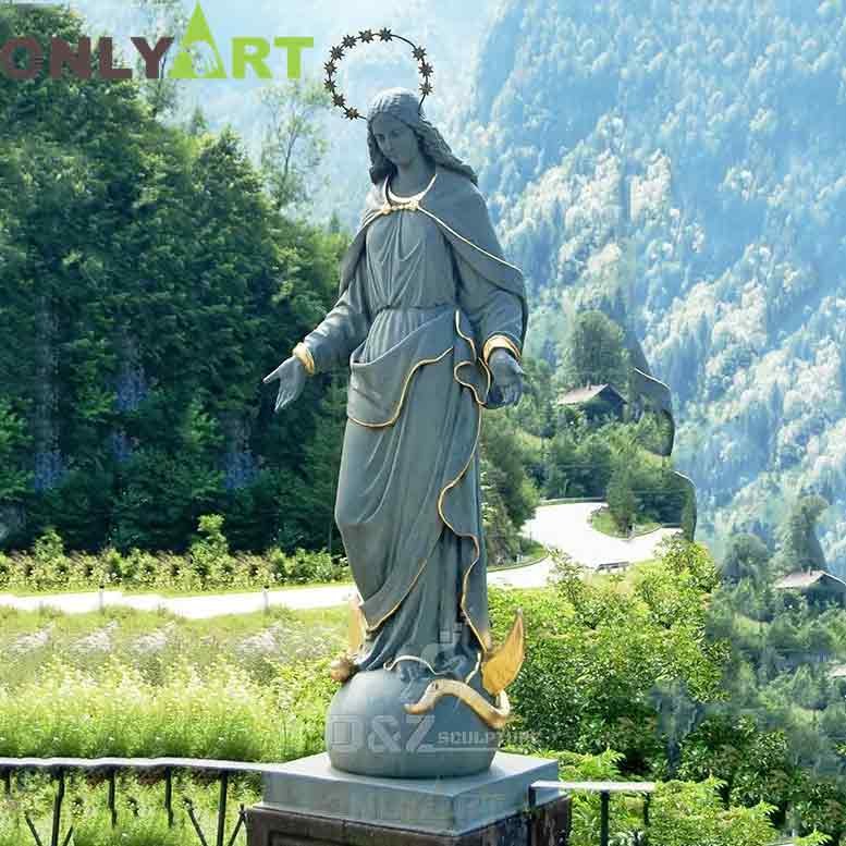 Blessed Statue of Mother Mary Our Lady Sculpture