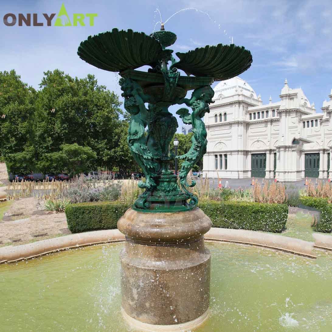 Outdoor Life Size Bronze Fountain Sculpture - salestatue