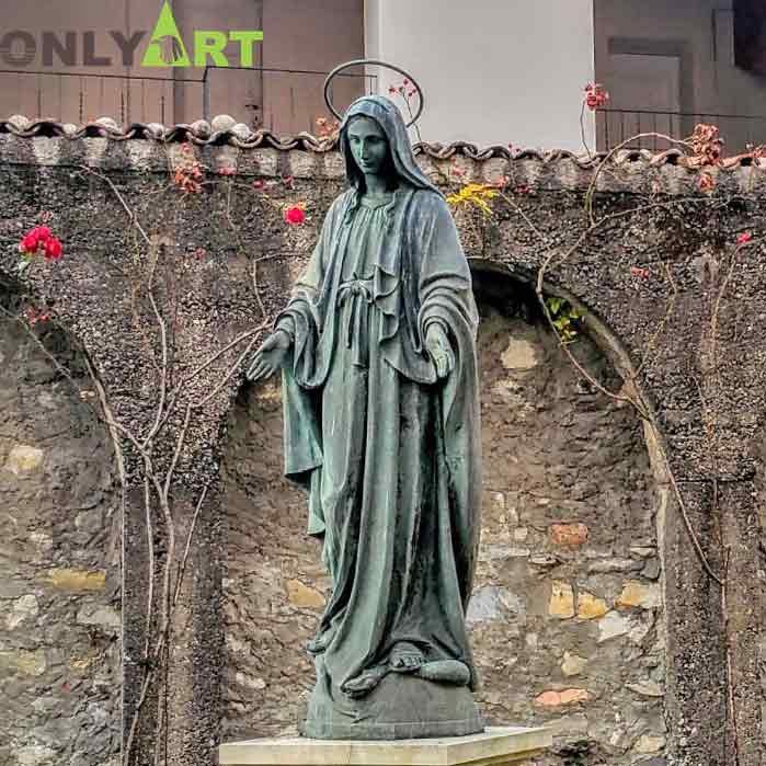 Religious Blessed Mother Mary Outdoor Statue - salestatue