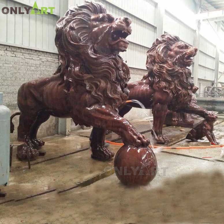 Custom Feng Shui Lion Statue For Outdoor - salestatue