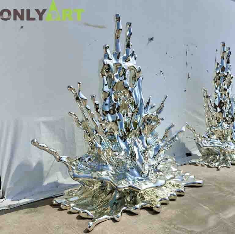 304 Stainless Steel Metal Airplane Art Sculpture - salestatue