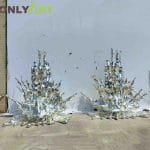 Outdoor Metal Water Splash Sculpture - salestatue