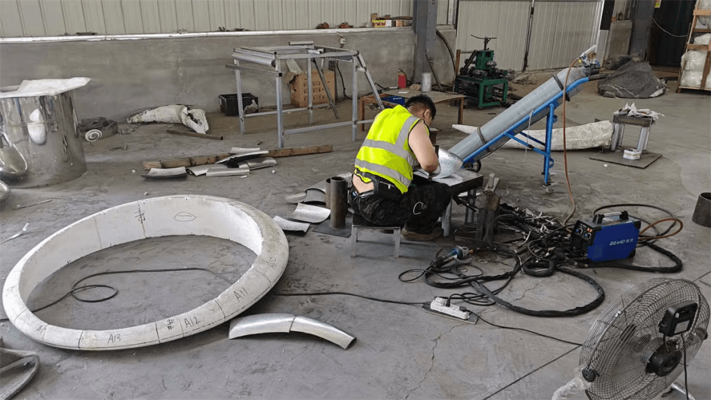 Stainless Steel Sculpture | Metal Sculpture - salestatue