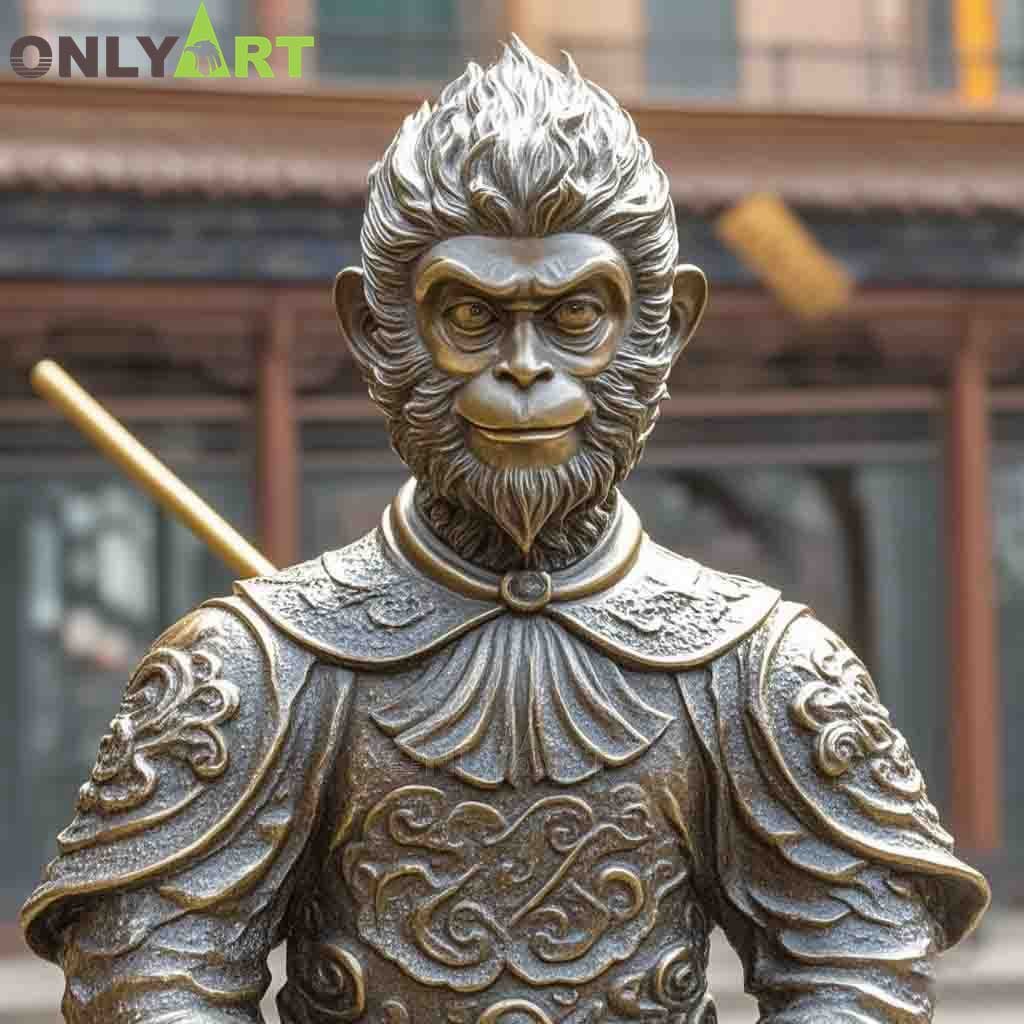 Chinese Monkey King Black Myth Wukong Statue - salestatue