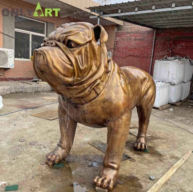Bronze German Shepherd Statue - salestatue
